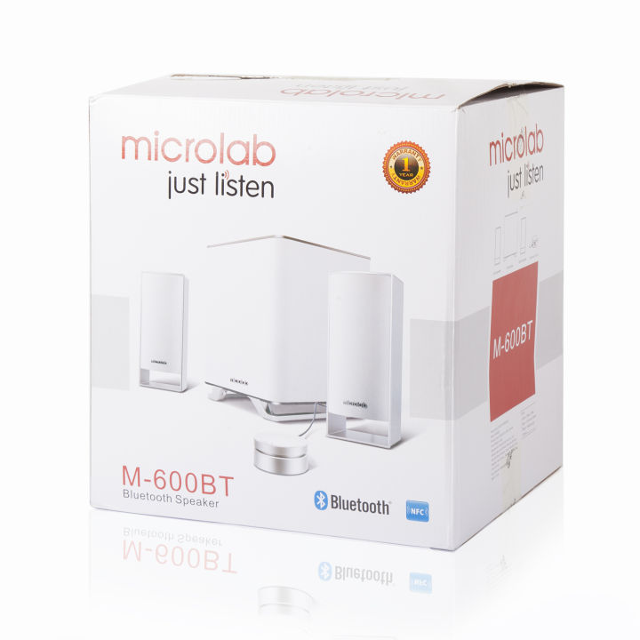 ลำโพงบลูทูธระบบ 2.1 Microlab รุ่น M600BT Bluetooth Speaker 2.1CH กำลัง ...
