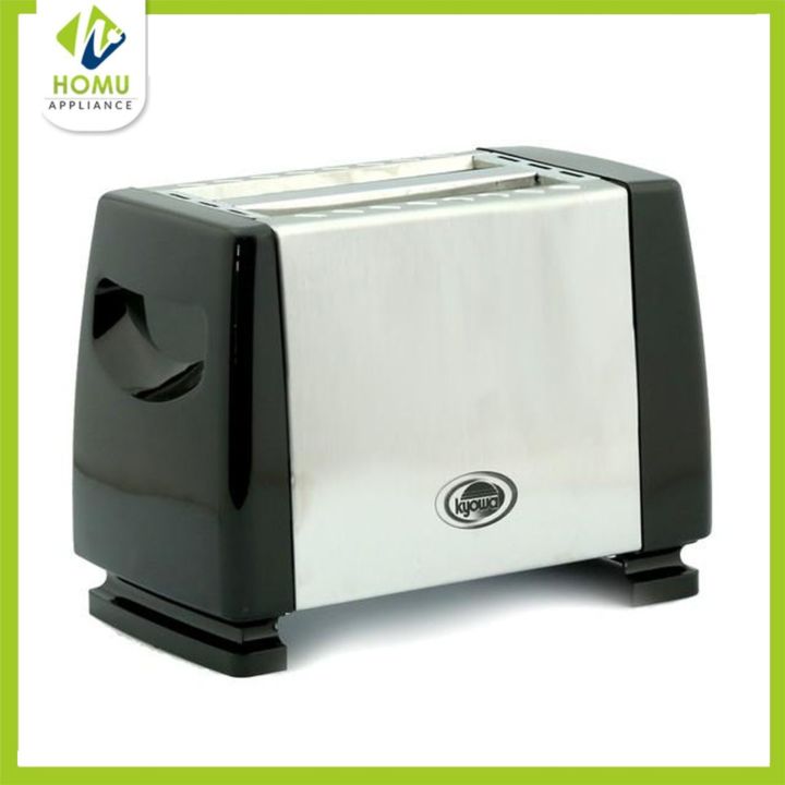 Kyowa KW-2510 2-Sliced Pop Up Bread Toaster (Black/White) - Bread ...