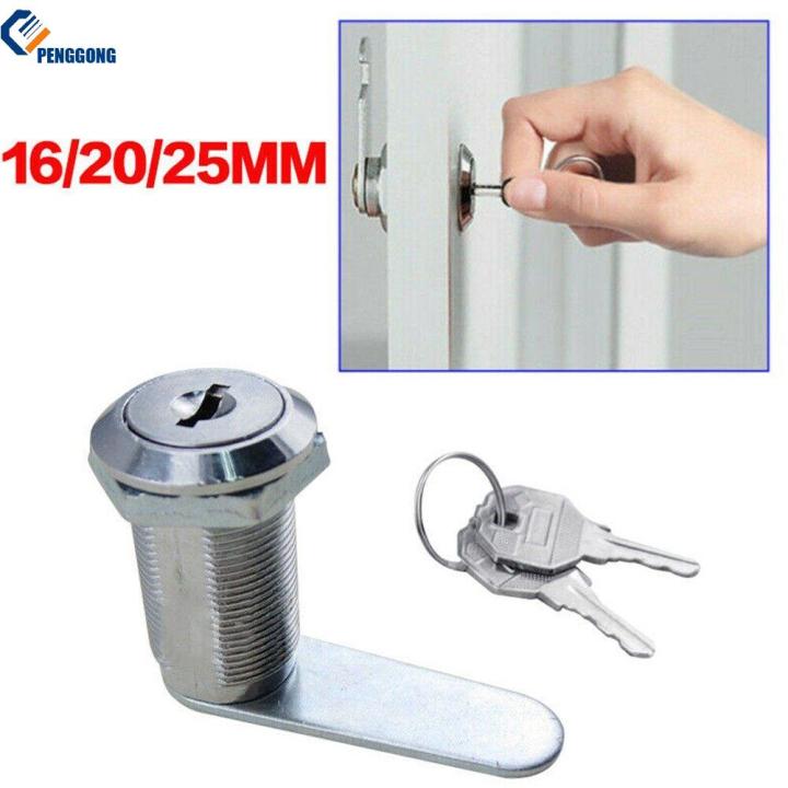 [PENGGONG]16/20/25mm Cam Lock Doors Barrel Drawer Cabinet Mails Box ...
