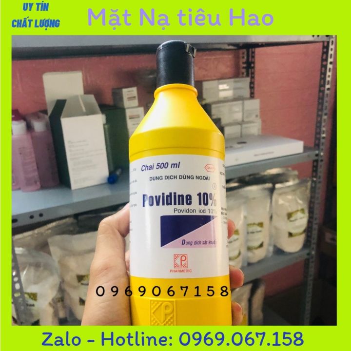Dung dịch sát khuẩn Povidine 10% 500ml | Lazada.vn