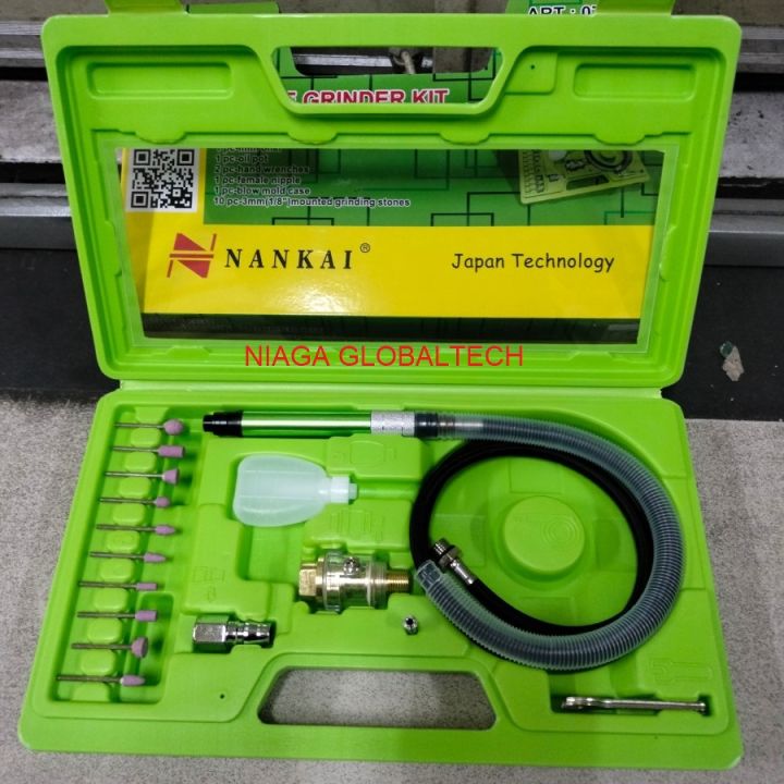 AIR MICRO DIE GRINDER GERINDA ANGIN BOR MINI ALAT TUNER JAPAN QUALITY ...