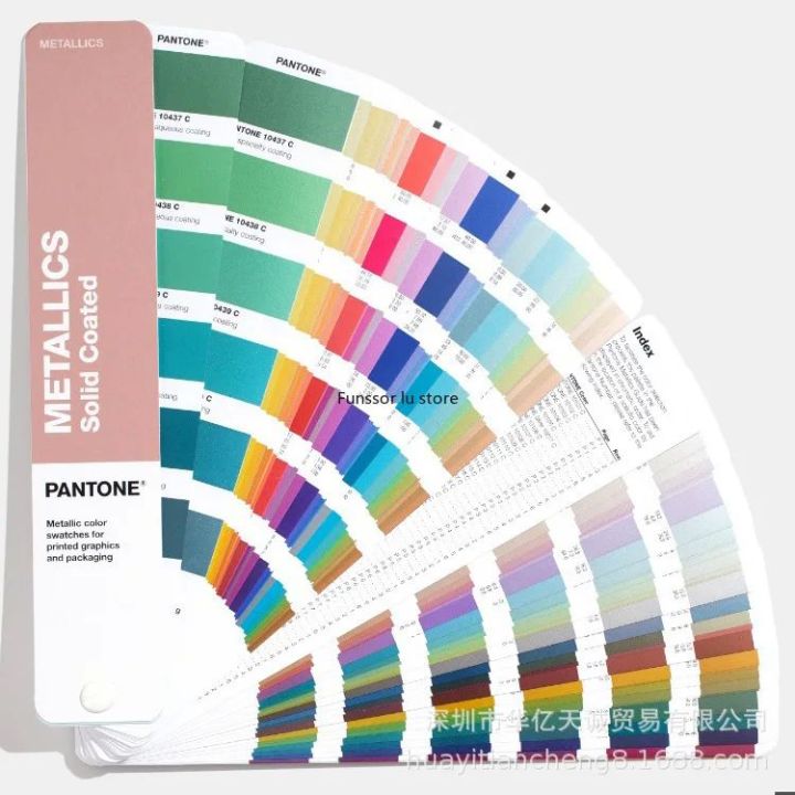 New New Pantone Metallic Guide Pantone Metallic Color Card GG1507A 655 ...