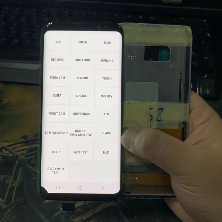 จอ LCD แท้สำหรับ Samsung Galaxy S8,หน้าจอสัมผัส G950 G950F G950FD พร้อม ...