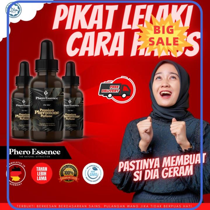 ⭐ ⭐READY STOCK⭐ ⭐ FREE POST PHERO ESSENCE FOR HER (PHEROMONE) | Lazada