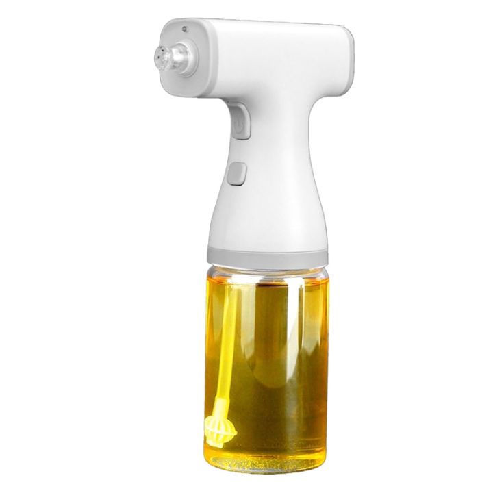 Electric Olive Oil Sprayer for Cooking, 8.5oz/250ml Adjustable Misting ...