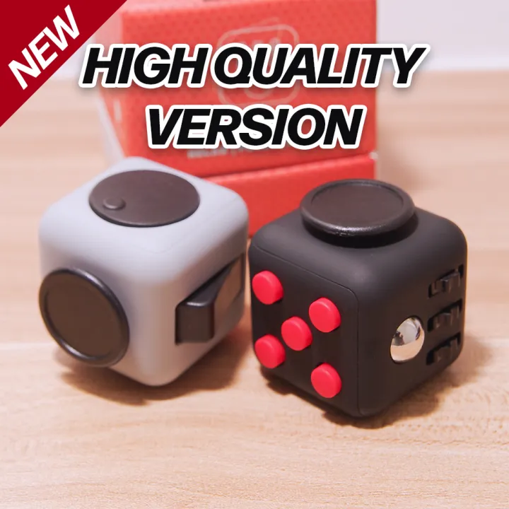 Premium High Quality Magic Fidget Cube Anti Stress Stress Relief Toy ...