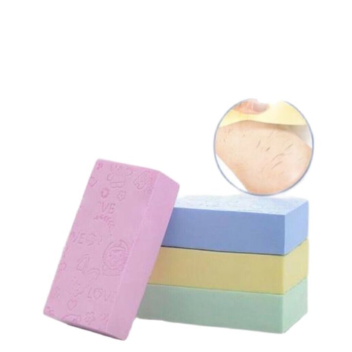 Sponge Clay Bath Sponge Printed Scrub Shower Baby Scrubber Washing ...