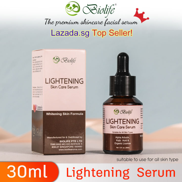 Biolife Lightening Serum - Brighten, Freckle Remover, Dark Spot ...