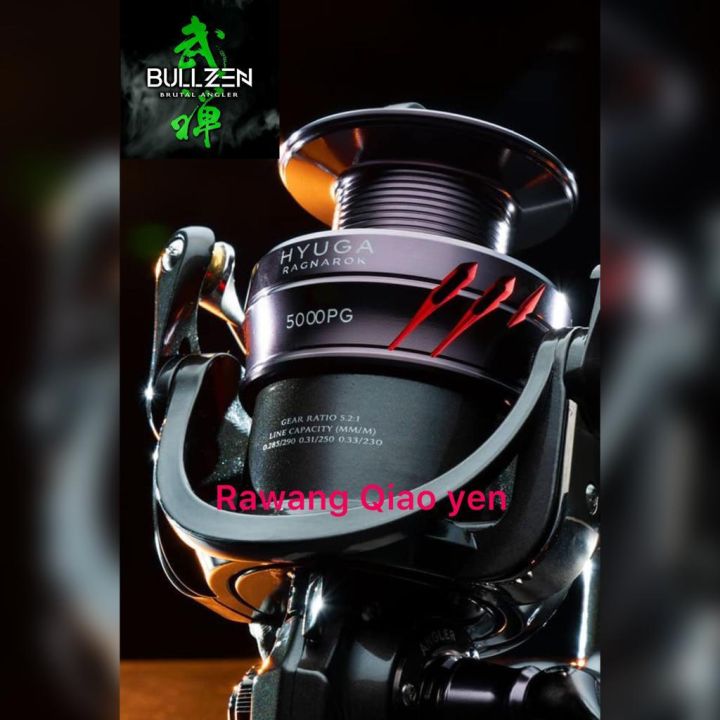 BULLZEN HYUGA RAGNAROK SW SPINNING FISHING REEL 2022 | Lazada