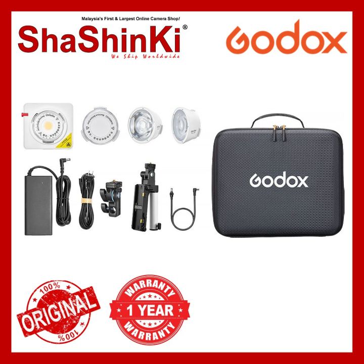 Godox ML100R RGB Portable LED Light Kit (36° Lens & NP-F Handgrip) | Lazada