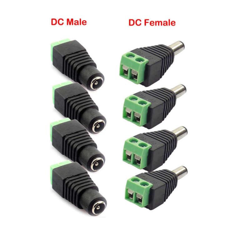 DC male konektor / dc female konektor / konektor cctv | Lazada Indonesia