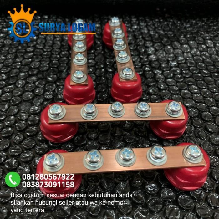 Busbar Netral 3mm x 20mm x 150mm Murni Busbar tembaga | Lazada Indonesia