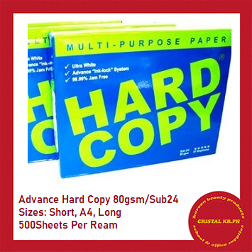Hard Copy Paper 80gsm A4 500's (MAX 5RMS ONLY PER ORDER) | Lazada PH