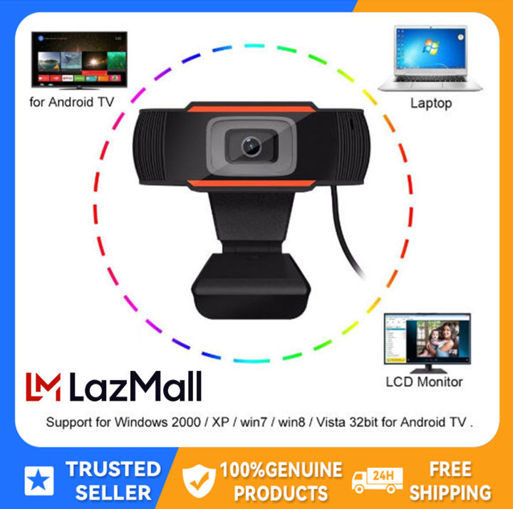 SUPERMAX 480P 720P 1080P HD Webcam Web Camera With MIC For Computer For ...