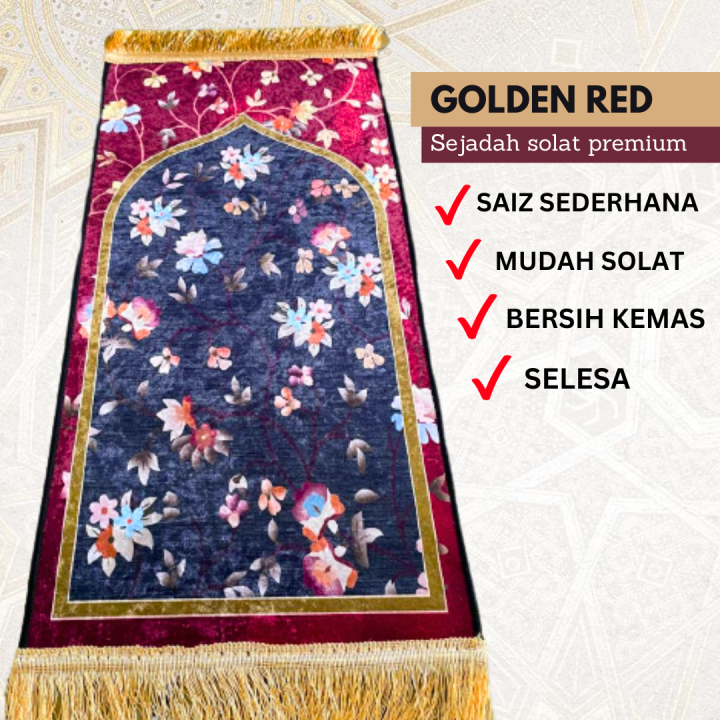 Sejadah Budak Premium Aryan Premium saiz 70cm x 34cm Sesuai dibawa ...