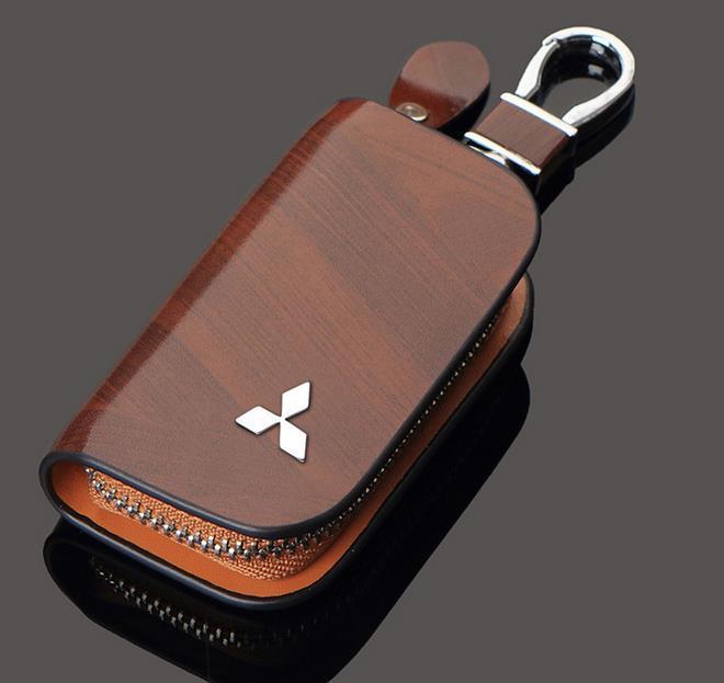 1pc Leather Key Wallet Car Key Bag Multi Key Case Fashion Key Holders ...