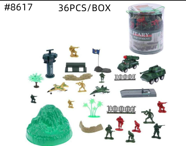 Pretend Play Special Force Battlefield Army Military Play Set Toys for ...