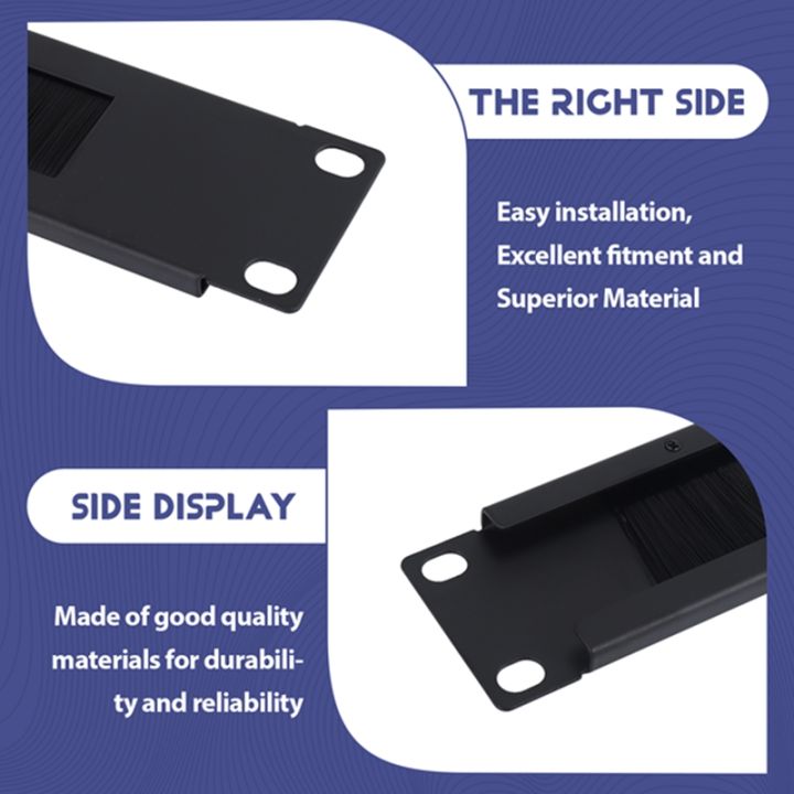 R31U 19Inch RACK MOUNT Blanking Plate Rack Mounting Blank Network Brush ...