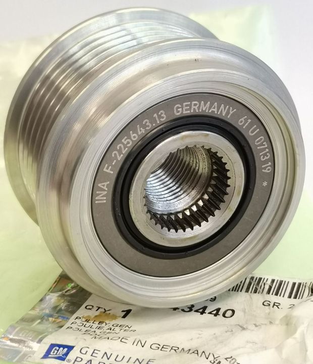 GM Alternator Pulley for Chevrolet Captiva 2.0L Diesel 2007-2011 PN ...