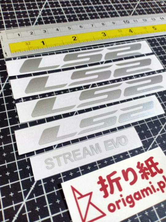 LS2 Helmet Decals Set | Lazada PH