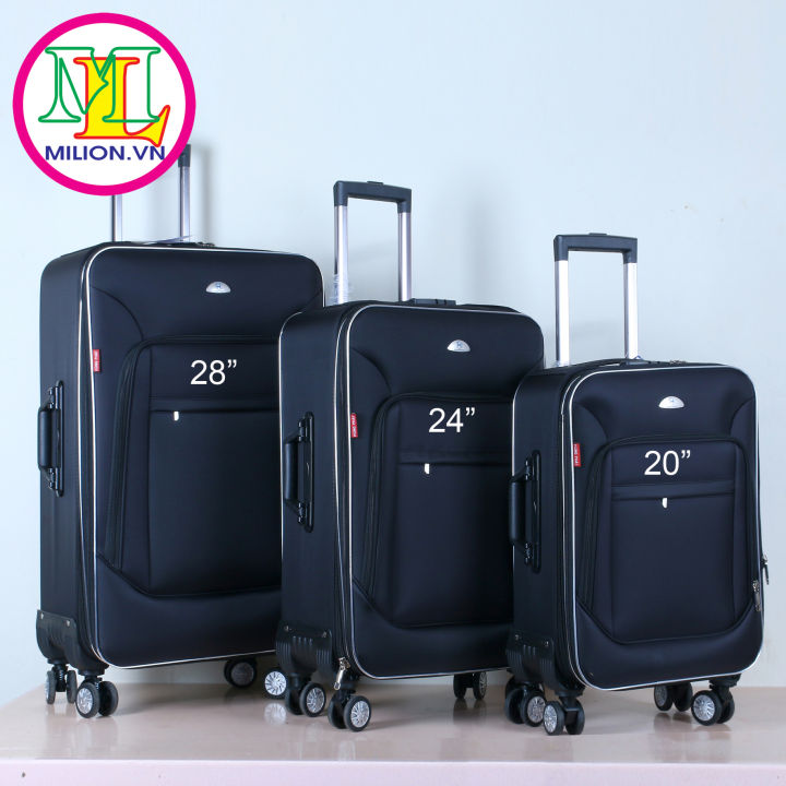 Vali kéo vải dù cao cấp . Vali vải dù Hùng Phát VLX-022, Size 20, 24 ...