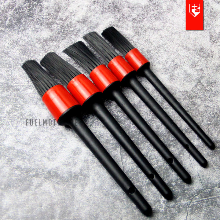 1 Set Auto Detailing Brush Kuas Motor Mobil gsx cbr r6 harley bmw ...