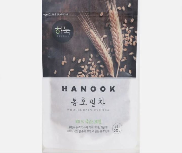 [HANOOK] 100% Korea Roasted Whole Wheat Grain Rye Tea 200g 400g | Lazada PH