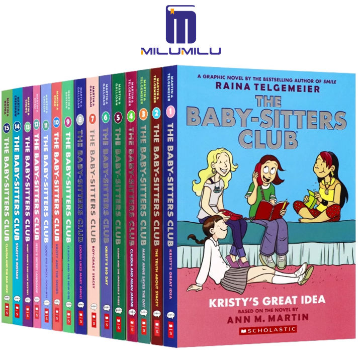 The Baby-sitters Club #1-15 Graphic Novel Color Comic (The Baby-Sitters ...