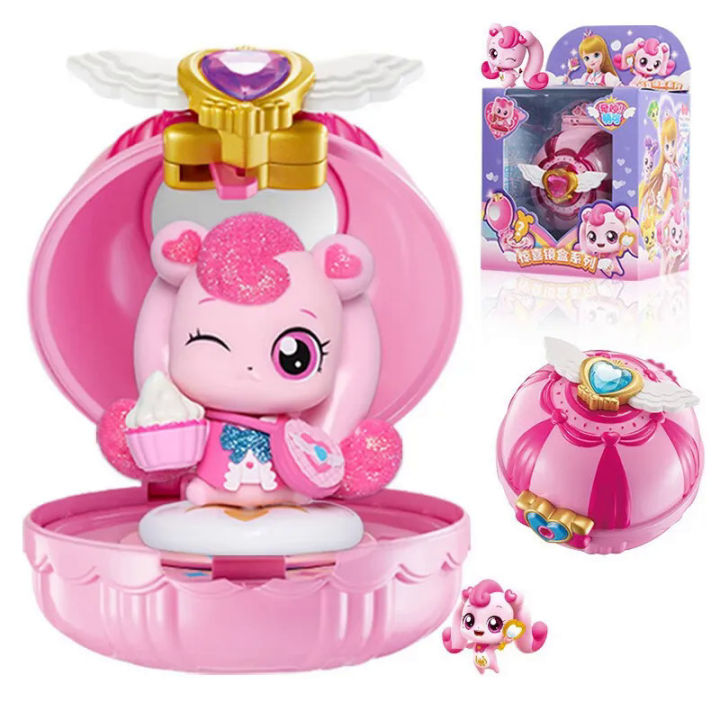 Anime Catch Teenieping Surprise Mirror 매우 귀엽다 Girls Doll Heartsping ...