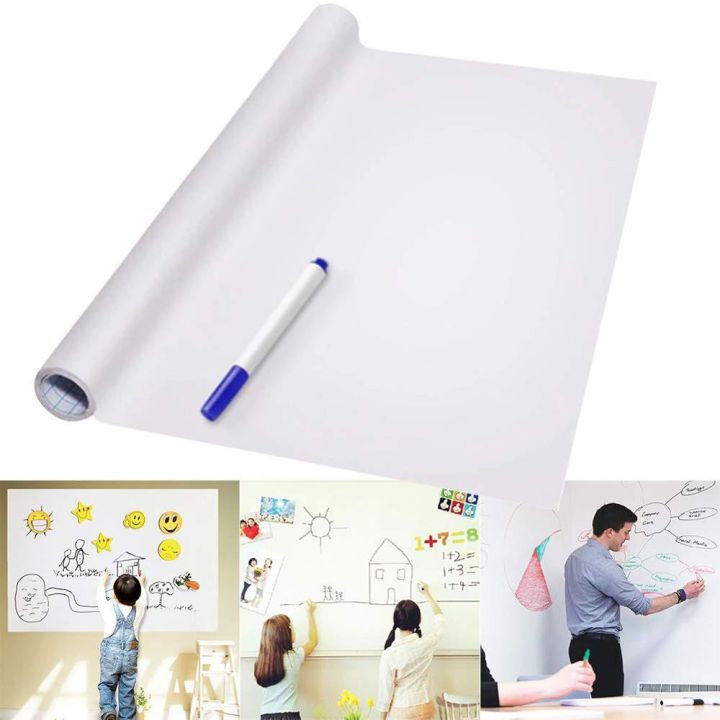 45 x 200cm [DIY45200] DIY Writable Blackboard Whiteboard Greenboard ...