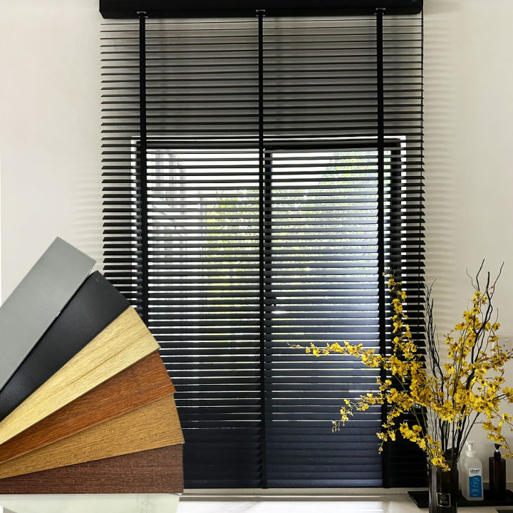 🇲🇾 Custom 35mm Wooden Blinds Timber Blind Decorative Tape | Lazada