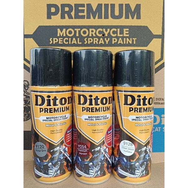 cat spray PAKET 3 KALENG pilok pilox diton premium cat semprot PREMIUM ...