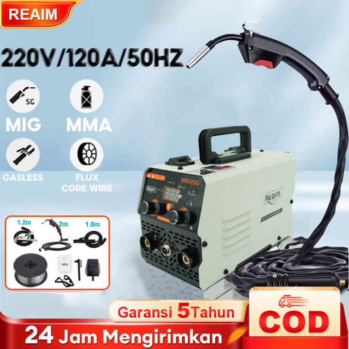 Reaim Mesin las MIG 450 Watt 120A Mesin trafo las Welding Machine Mesin Travo Las Listrik ...