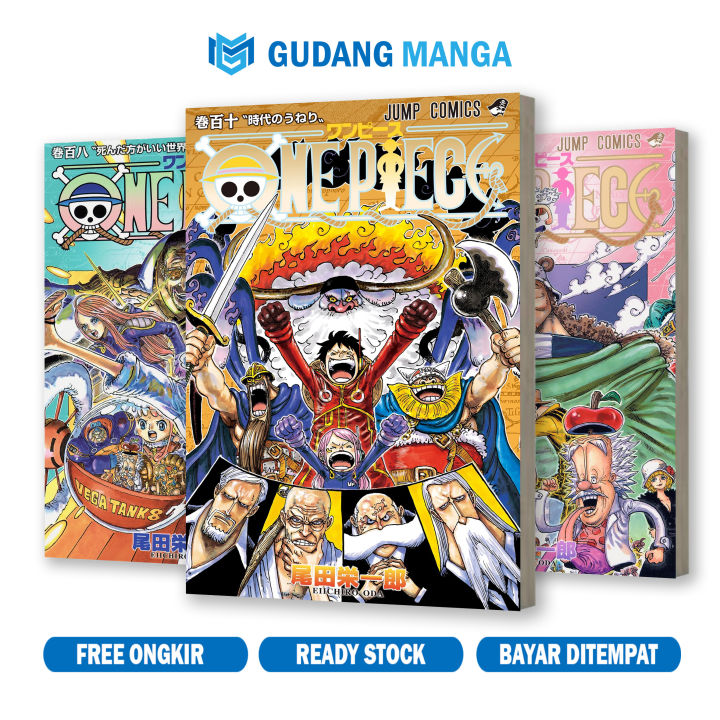 Buku Komik Manga One Piece Vol. 101-110 Bahasa Indonesia | Lazada Indonesia
