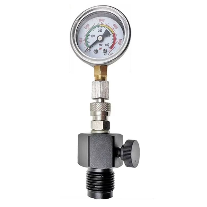G5/8 Scuba Cylinder Pressure Test Checker with Accurate Easy to Read ...
