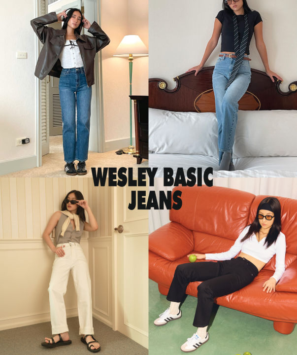 TGDA.CO - กางเกงยีนส์ Body Girl รุ่น Wesley Basic Jeans (new color released!) | Lazada.co.th
