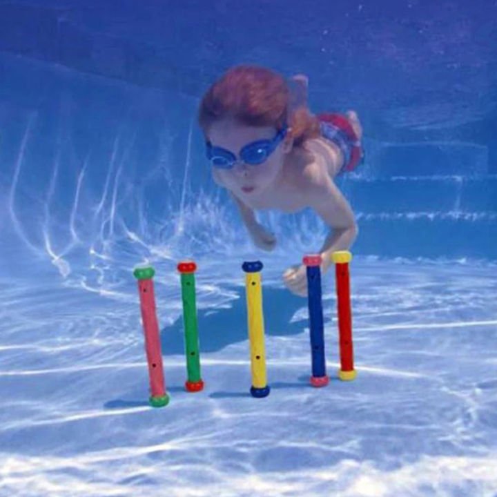 25 Pcs Diving Torpedo Throwing Toys Pool Diving Game Summer Child ...