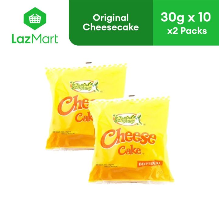 Lemon Square Cheesecake Original 30g x 10 - Pack of 2 [Expiry on ...