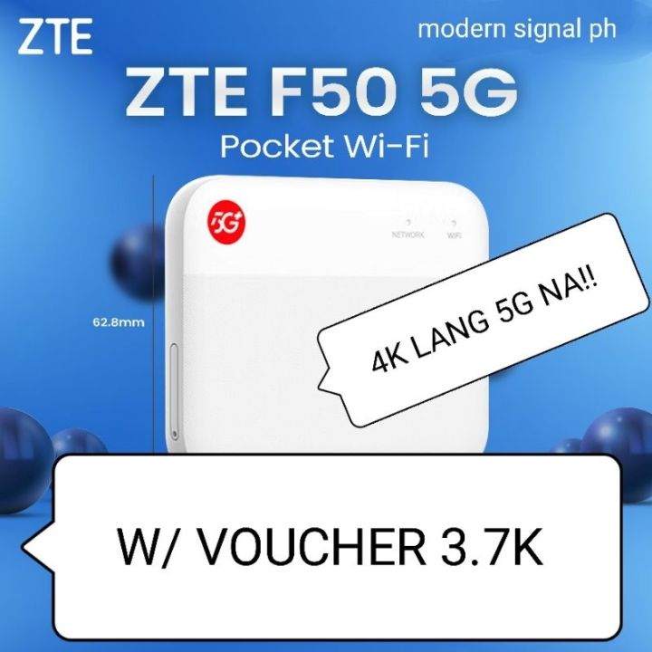 ZTE F50 5G OPENLINE MODEM /UNLIFAM999/1299 TNT UNLIDATA 449 PREPAID ...