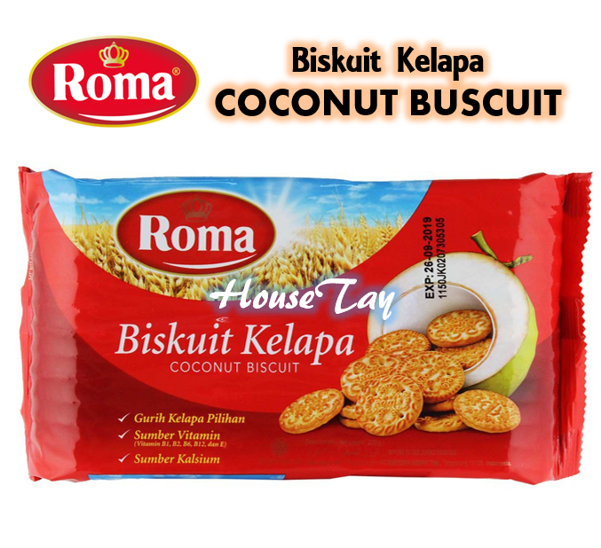 Roma Coconut Biscuit / Biskuit Kelapa 300g | Lazada
