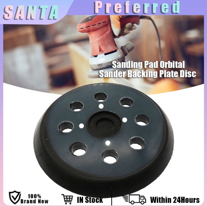 5 Inch 125mm 8 Holes Hook and Loop Orbital Sander Replacement Pad ...