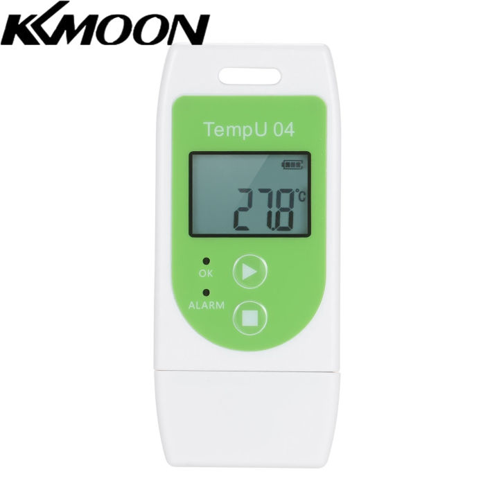 Data Logger Multi-use USB Temperature Datalogger Reusable TEMP Recorder with 32,000 Record ...