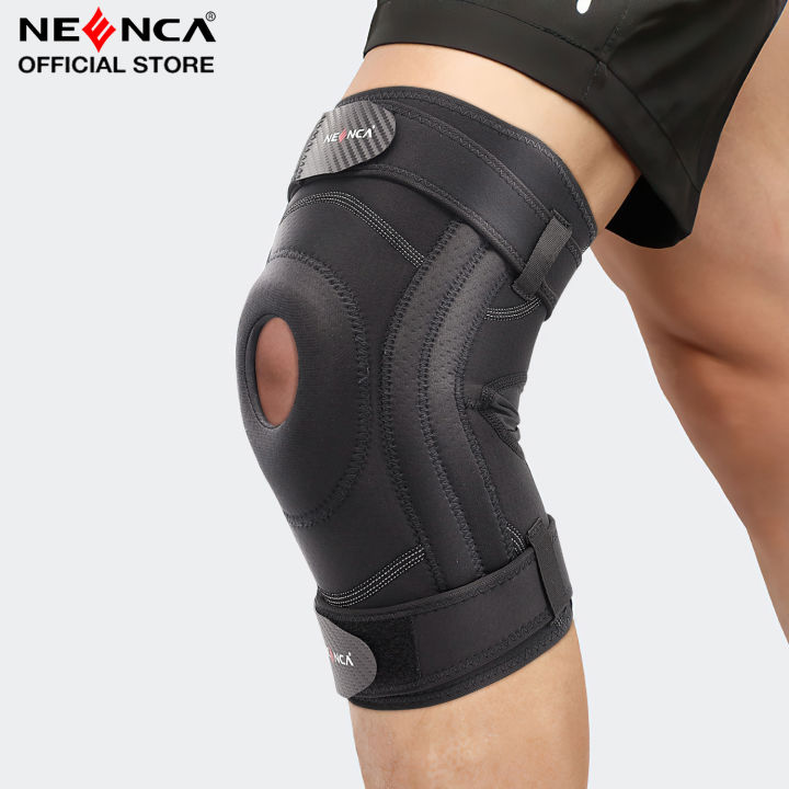 NEENCA KOA Knee Brace with Side Stabilizers & Patella Gel Pads ...