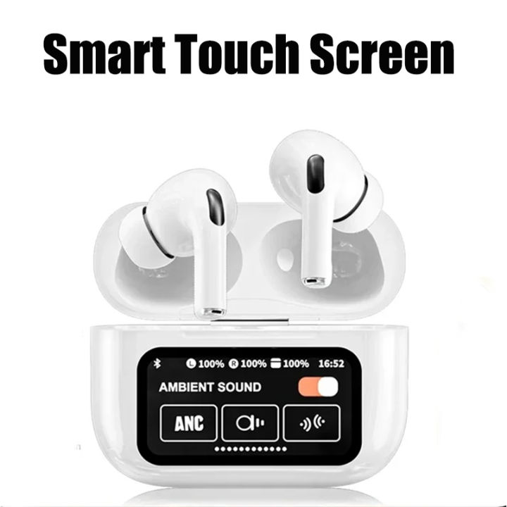 A9 Pro Wireless Bluetooth Earbud Earphone ANC Noise Reduction Mic Call ...