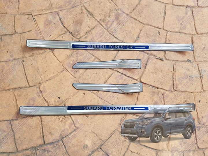 Subaru Forester SK 2019 - 2025 Side Step Sill Scuff Plates | Lazada PH