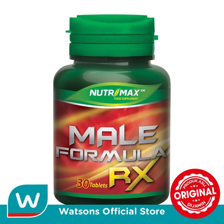 Nutrimax Male Formula Rx 30'S | Lazada Indonesia