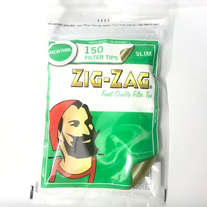 Zig-zag Menthol slim filter 150 pieces | Lazada
