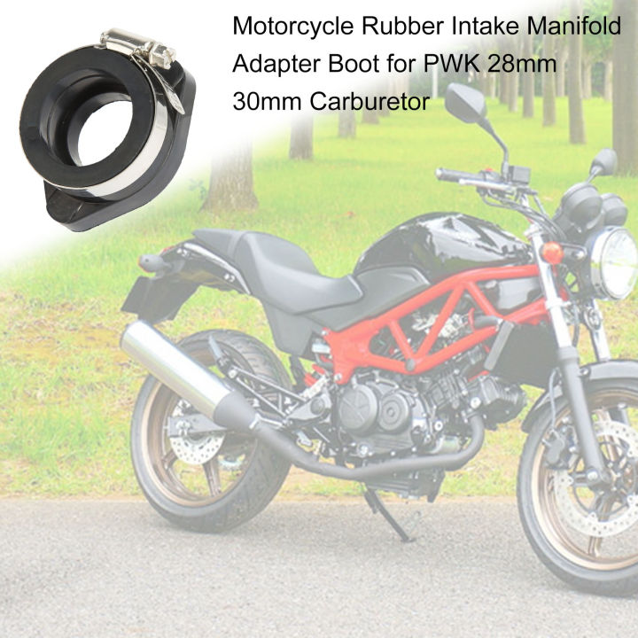 Motorcycle Rubber Intake Manifold Adapter Boot for PWK 28mm 30mm ...