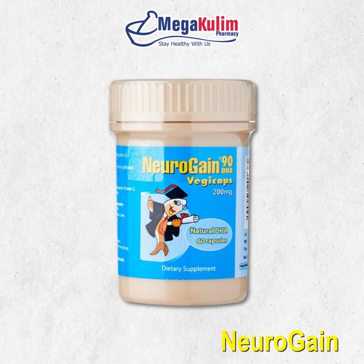 NeuroGain Kids 90 DHA (200mg x 60's) | Lazada