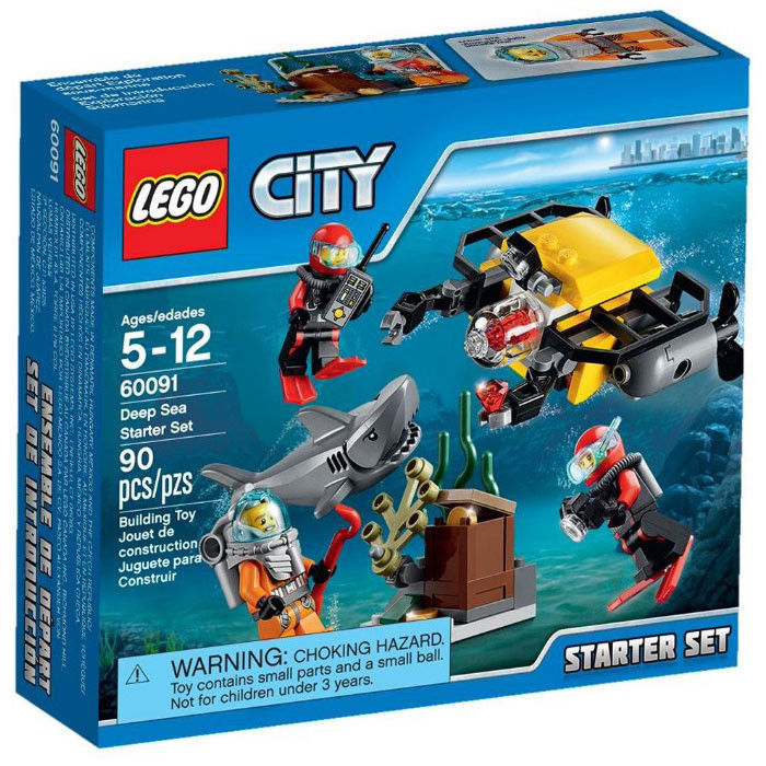พร้อมส่ง LEGO City 60091 Deep Sea Starter Set {สินค้าใหม่มือ1 กล่องสวย ...